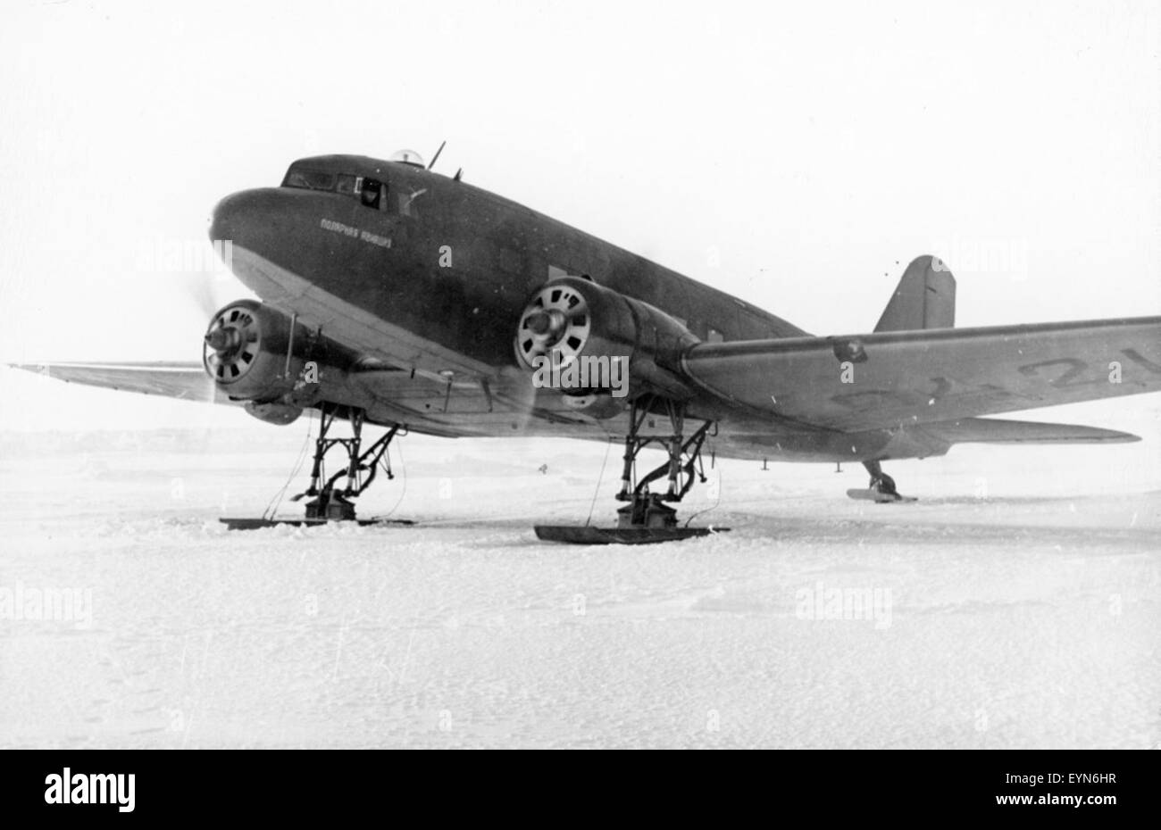 Russian Li 2 Cargo Type: The Russian Li-2, a Soviet-built transport ...