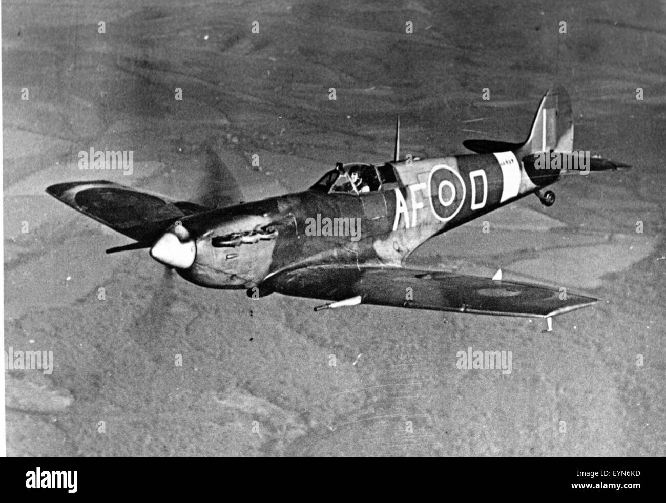 A photograph of a Supermarine Spitfire, one of the most iconic British ...