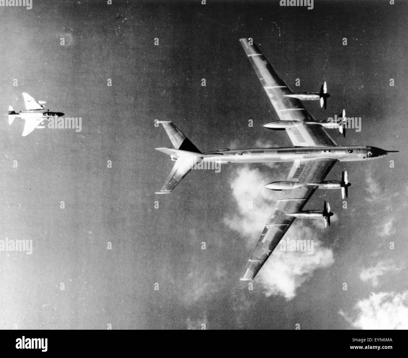 Tupolev tu 95 Black and White Stock Photos & Images - Alamy