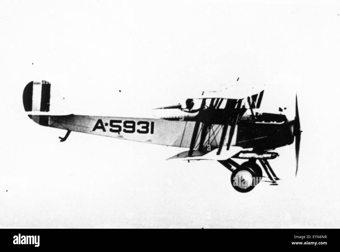 Vought VE-7SF, a biplane used for reconnaissance and training by the U ...