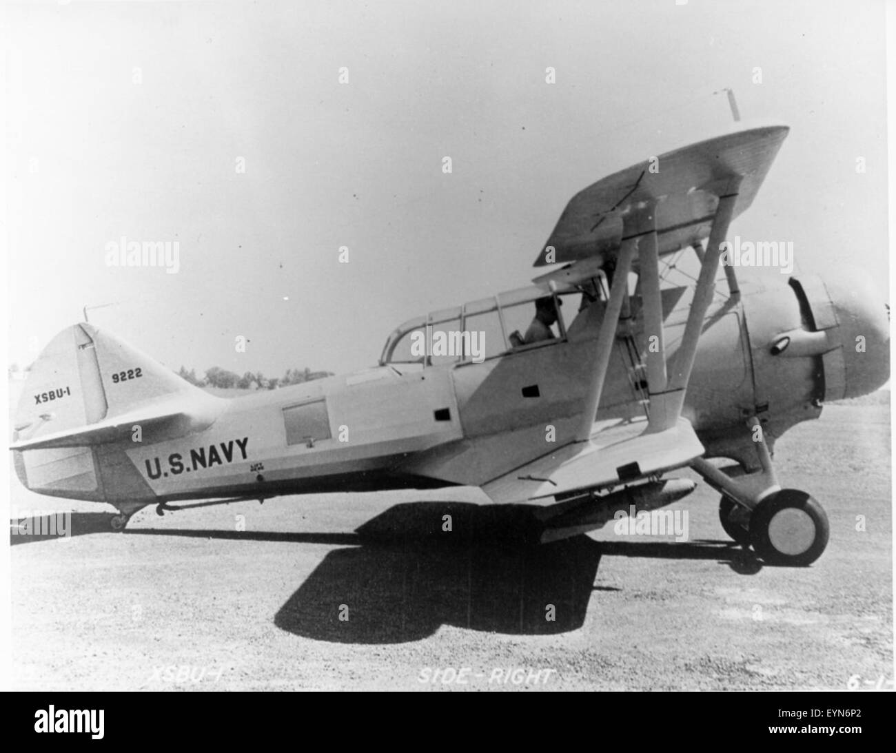 The Vought XSBU-1, a prototype scout bomber developed for the U.S. Navy ...