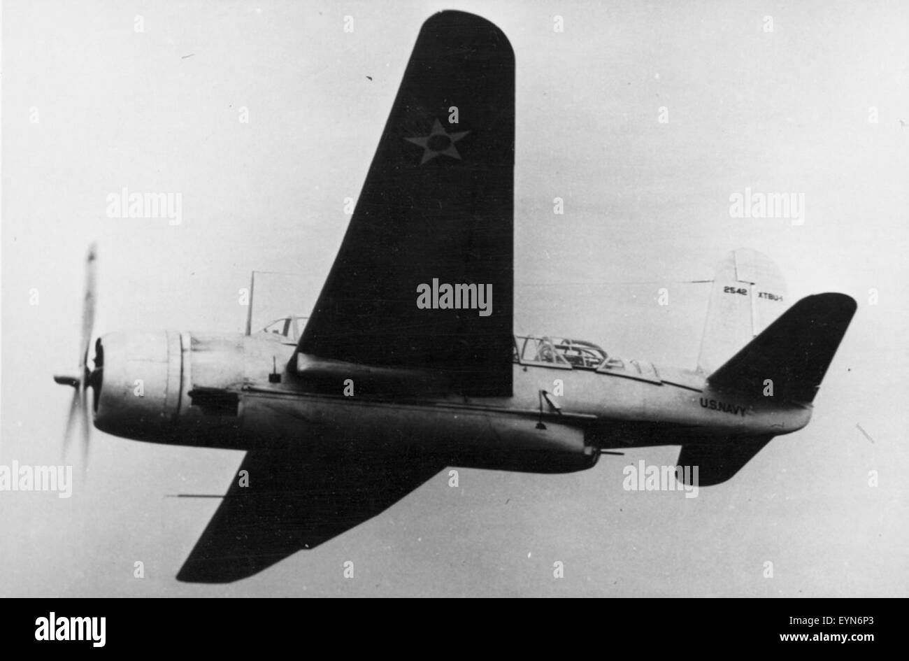 Vought XTBU-1 Salo print, depicting the Vought XTBU-1, a prototype ...