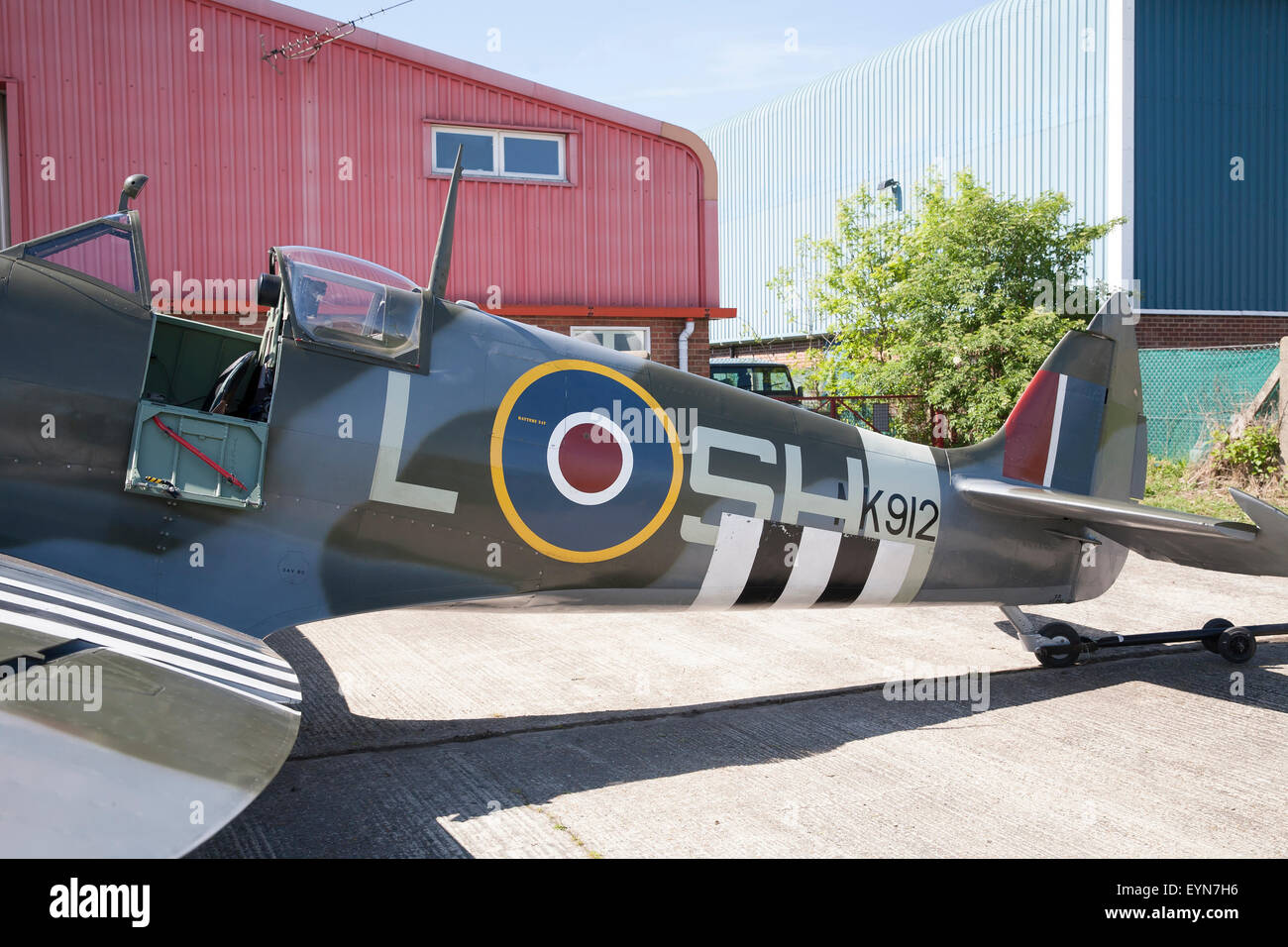 FILE PIC: Biggin Hill, UK, 1st August 2015. MK912 Spitfire suffered a ...