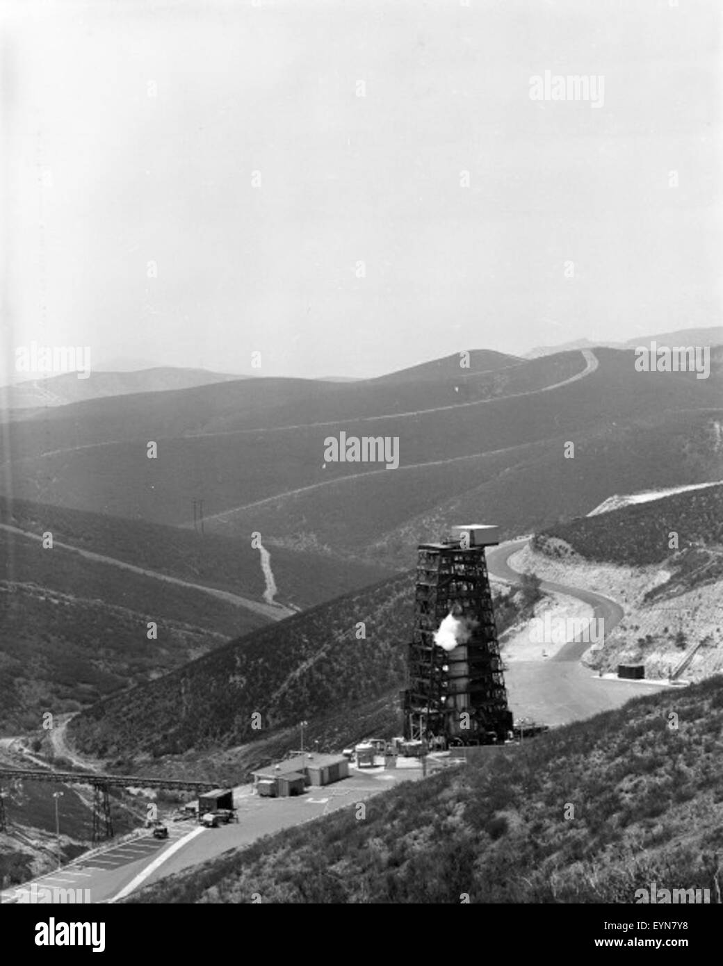 The B-70 Valkyrie, a supersonic strategic bomber developed by North ...