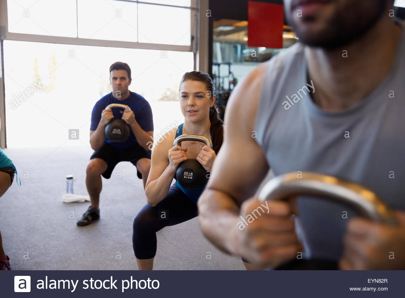 Exercise squats hi-res stock photography and images - Alamy