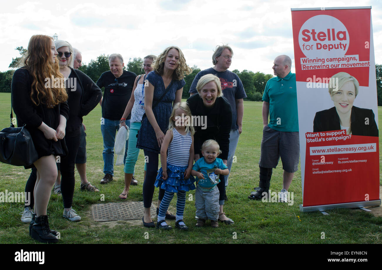 Crawley, West Sussex, UK. 1st August, 2015. Stella Creasy MP for ...
