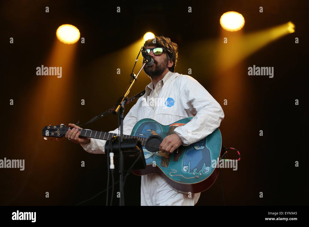Gruff rhys super furry animals hi-res stock photography and images - Alamy