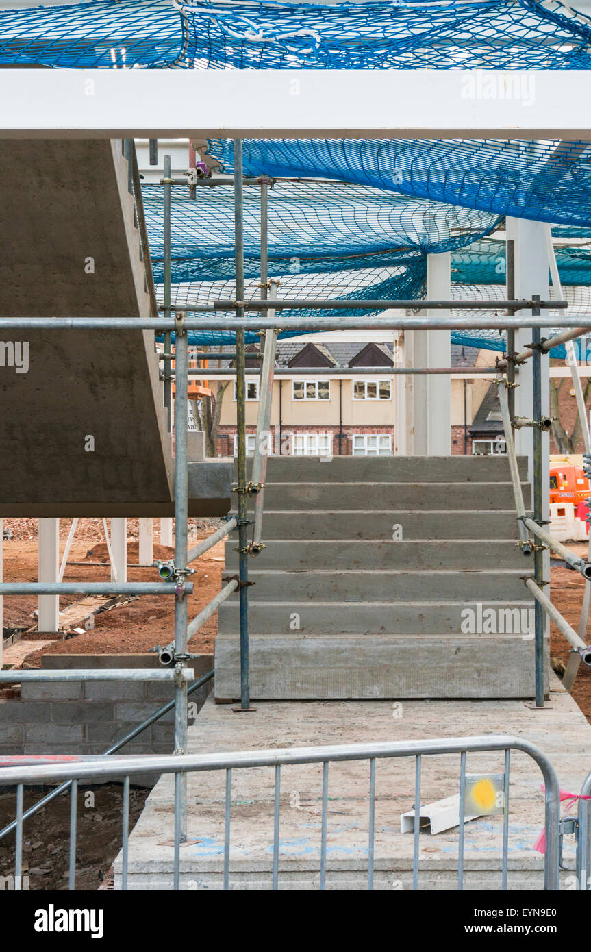 Scaffolding staircase hi-res stock photography and images - Alamy