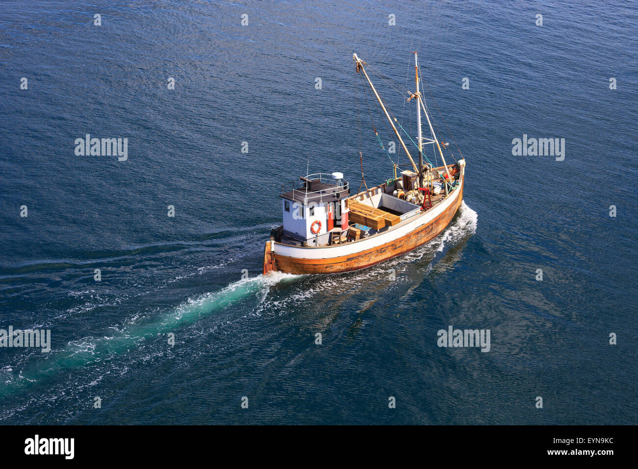 Trawler at sea hi-res stock photography and images - Alamy