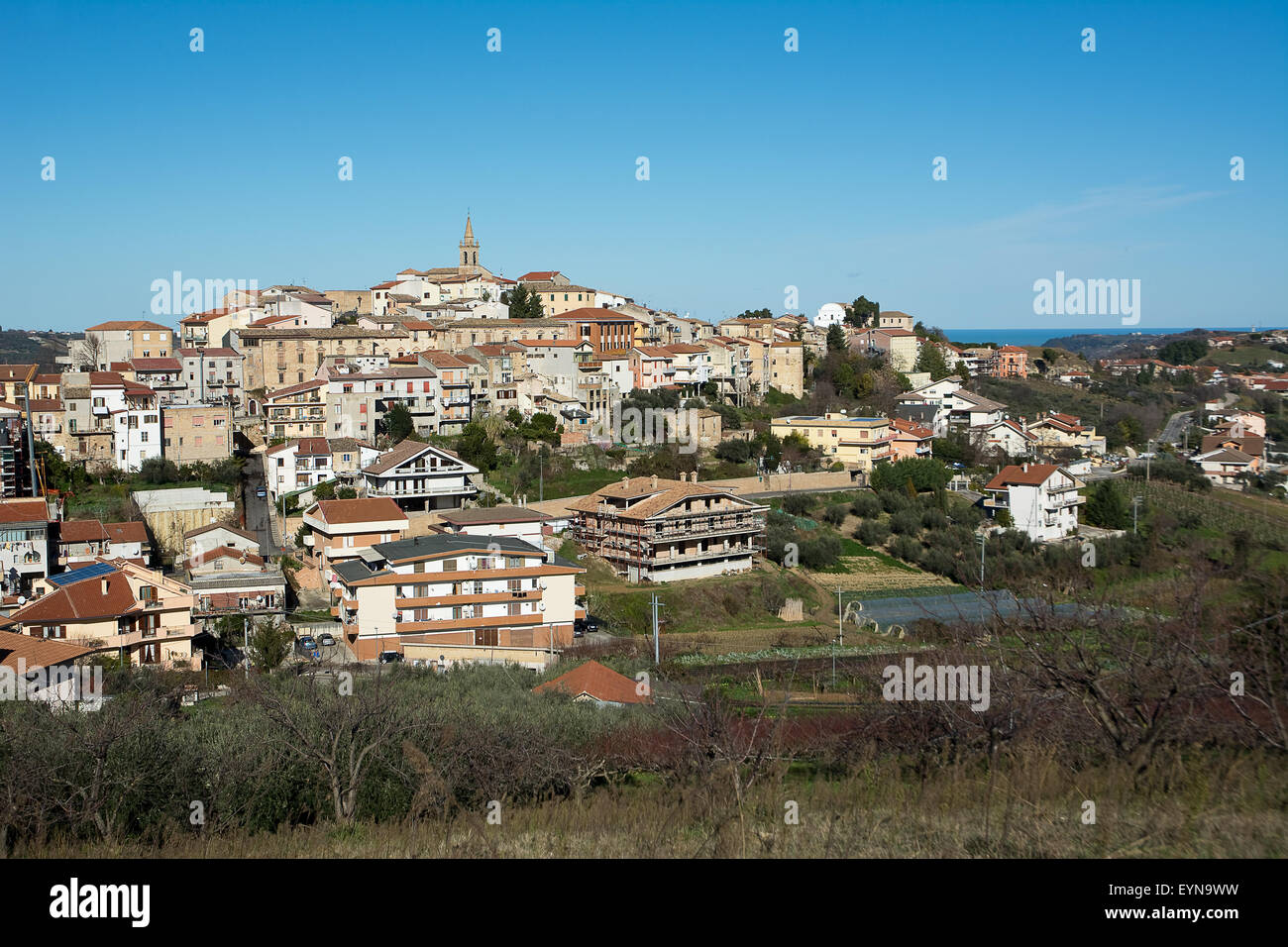 Ripa Teatina: typical italian village in Abruzzo Stock Photo - Alamy