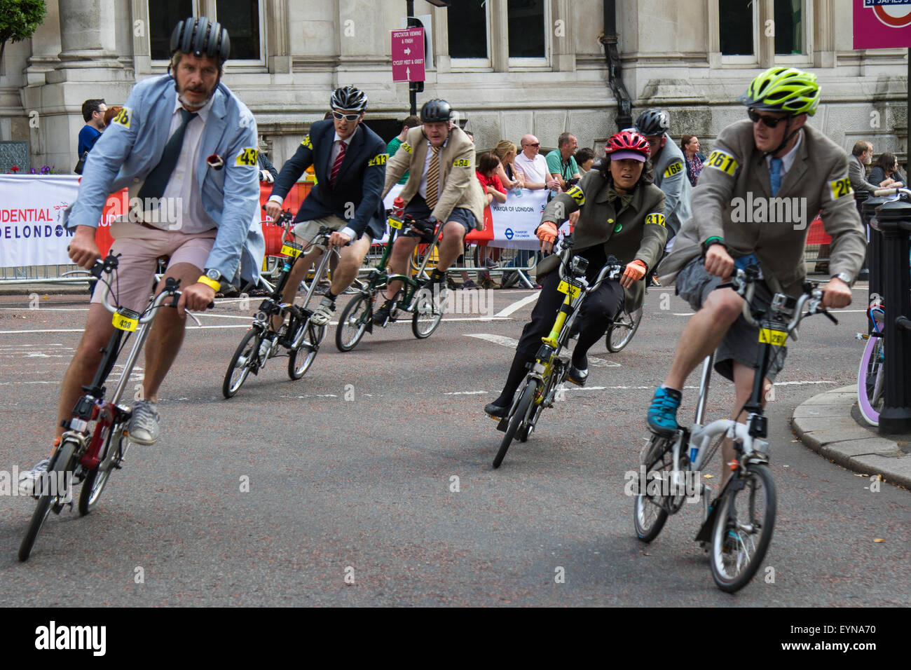 Brompton bike race hi-res stock photography and images - Alamy