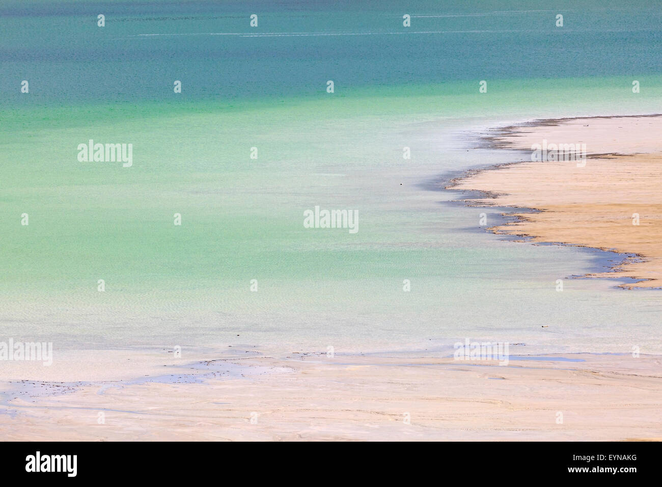 Tailings impoundment, Highland Valley copper mine, Logan Lake, British ...