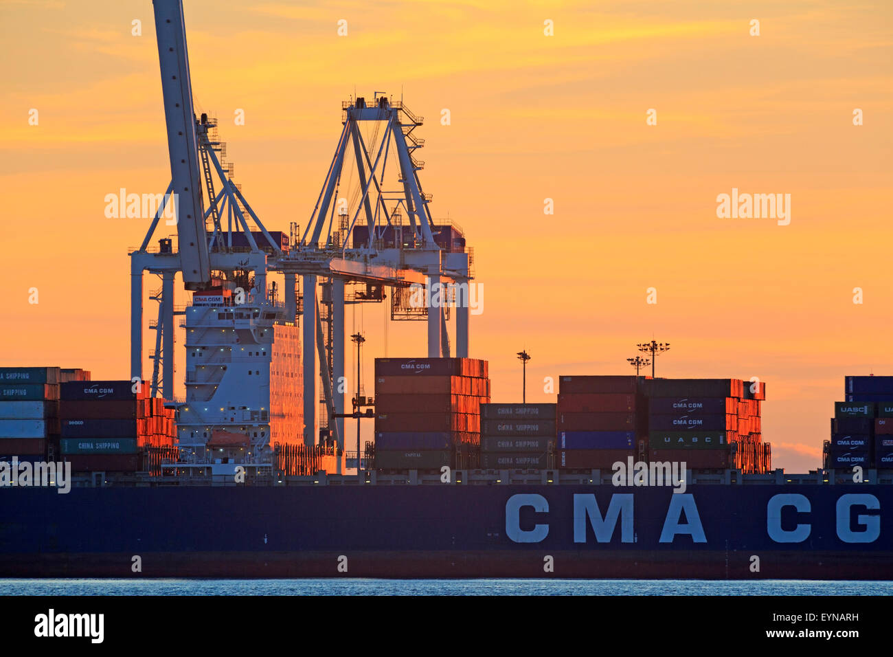 Terminal deltaport container hi-res stock photography and images - Alamy