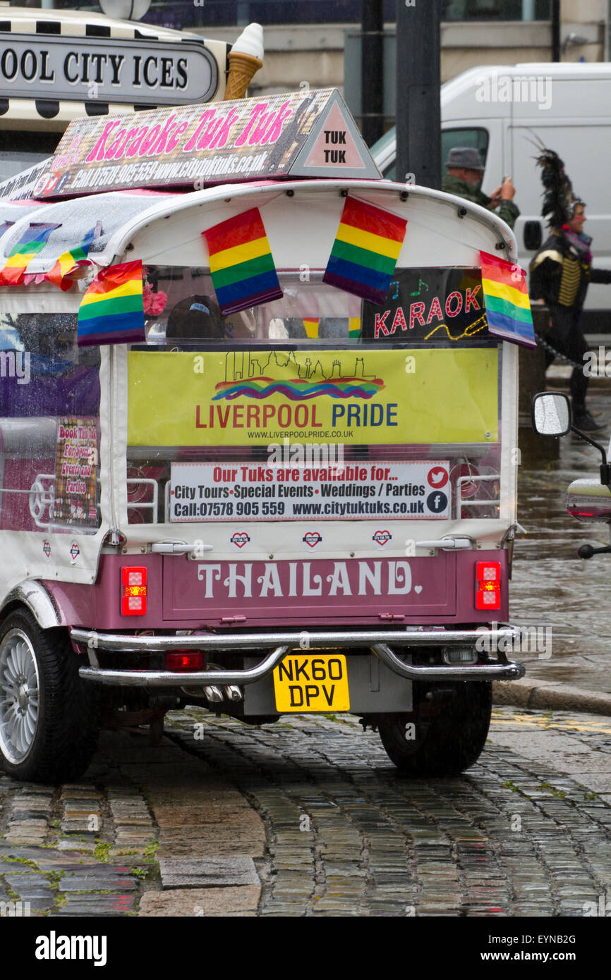 Custom-made THAI-STYLE tuk tuks, electric auto-rickshaws, Liverpool ...