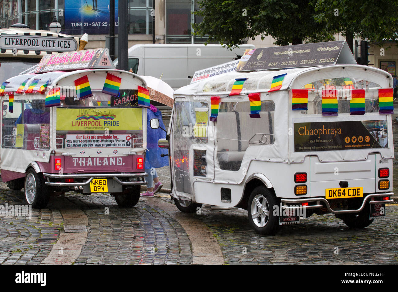 Custom-made THAI-STYLE tuk tuks, electric auto-rickshaws, Liverpool ...