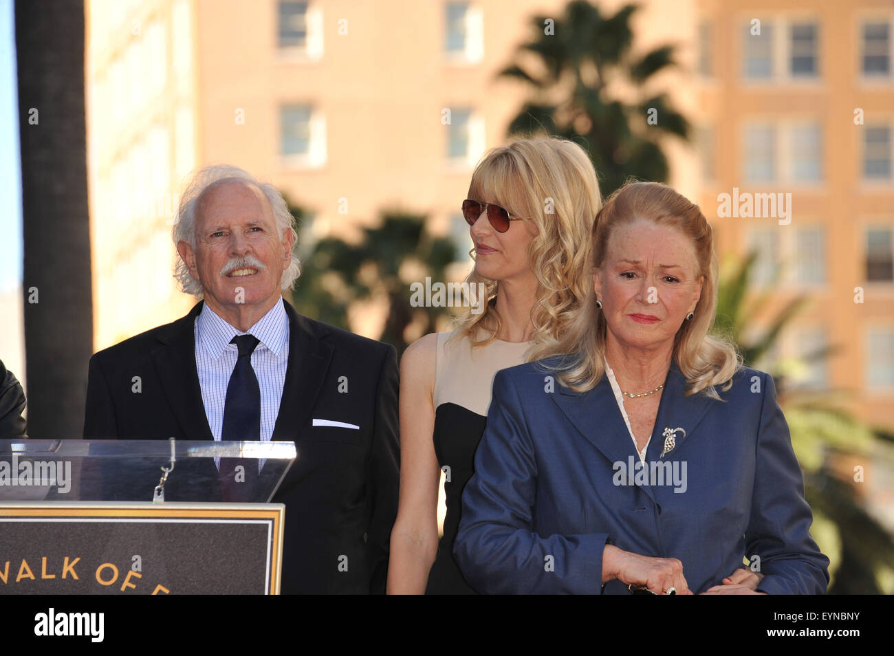LOS ANGELES, CA - NOVEMBER 1, 2010: Bruce Dern, Diane Ladd their ...