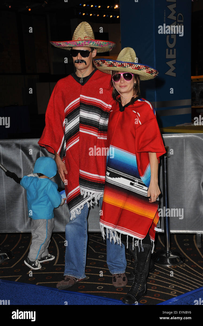 LOS ANGELES, CA - OCTOBER 30, 2010: Mary Lynn Rajskub & husband Matthew ...