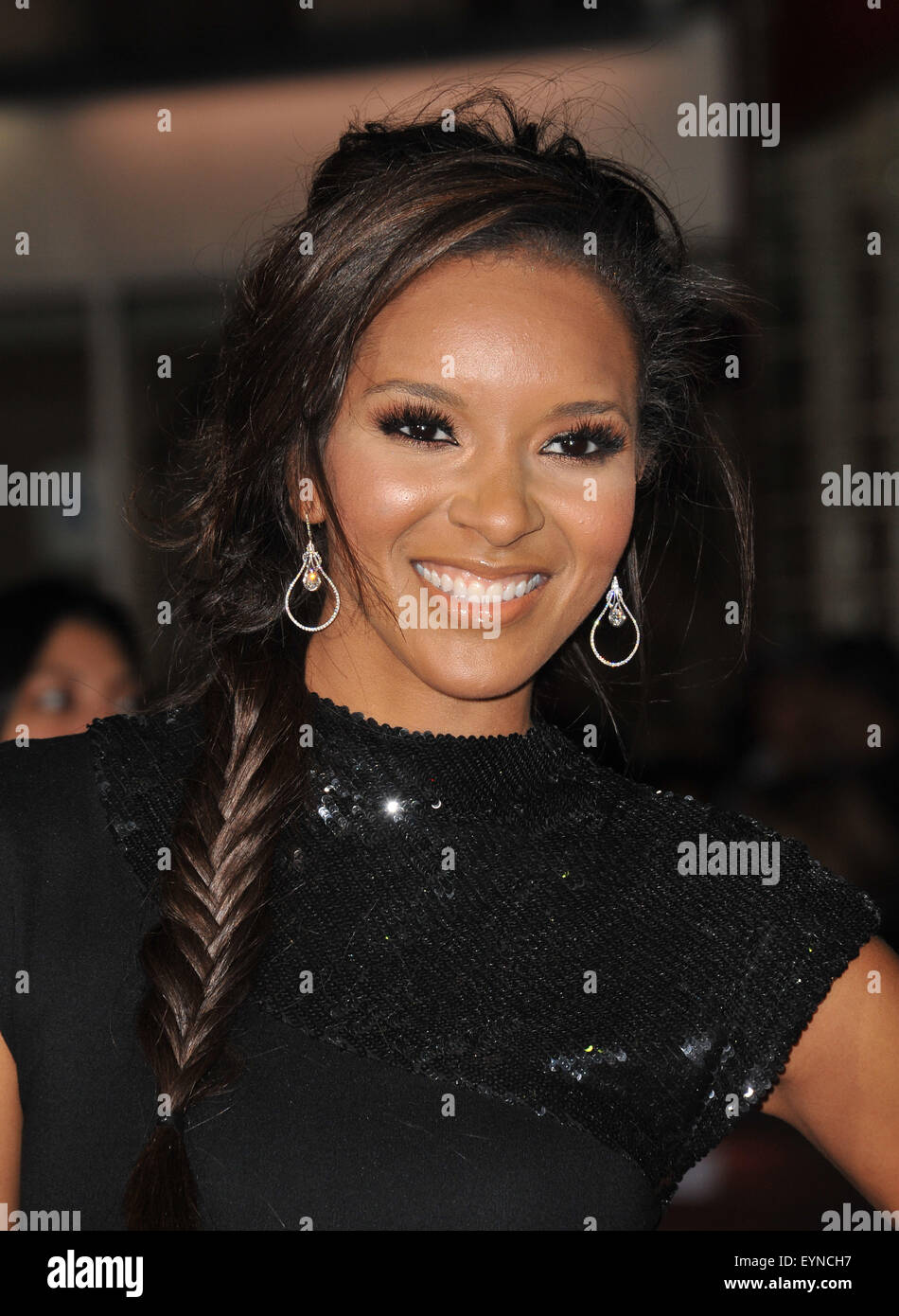 LOS ANGELES, CA - OCTOBER 26, 2010: Elizabeth Mathis at the world ...