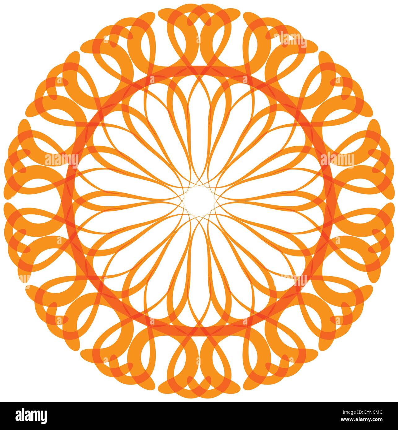 Vector round ornaments on a white background Stock Vector Image & Art ...