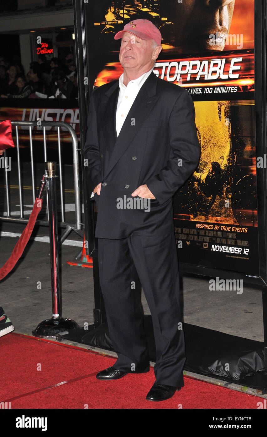 LOS ANGELES, CA - OCTOBER 26, 2010: Director Tony Scott at the world ...