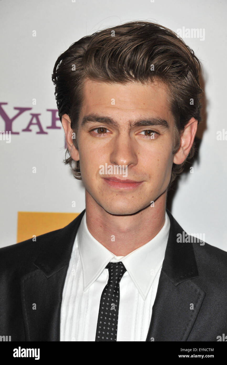 LOS ANGELES, CA - OCTOBER 25, 2010: Andrew Garfield at the 14th Annual ...