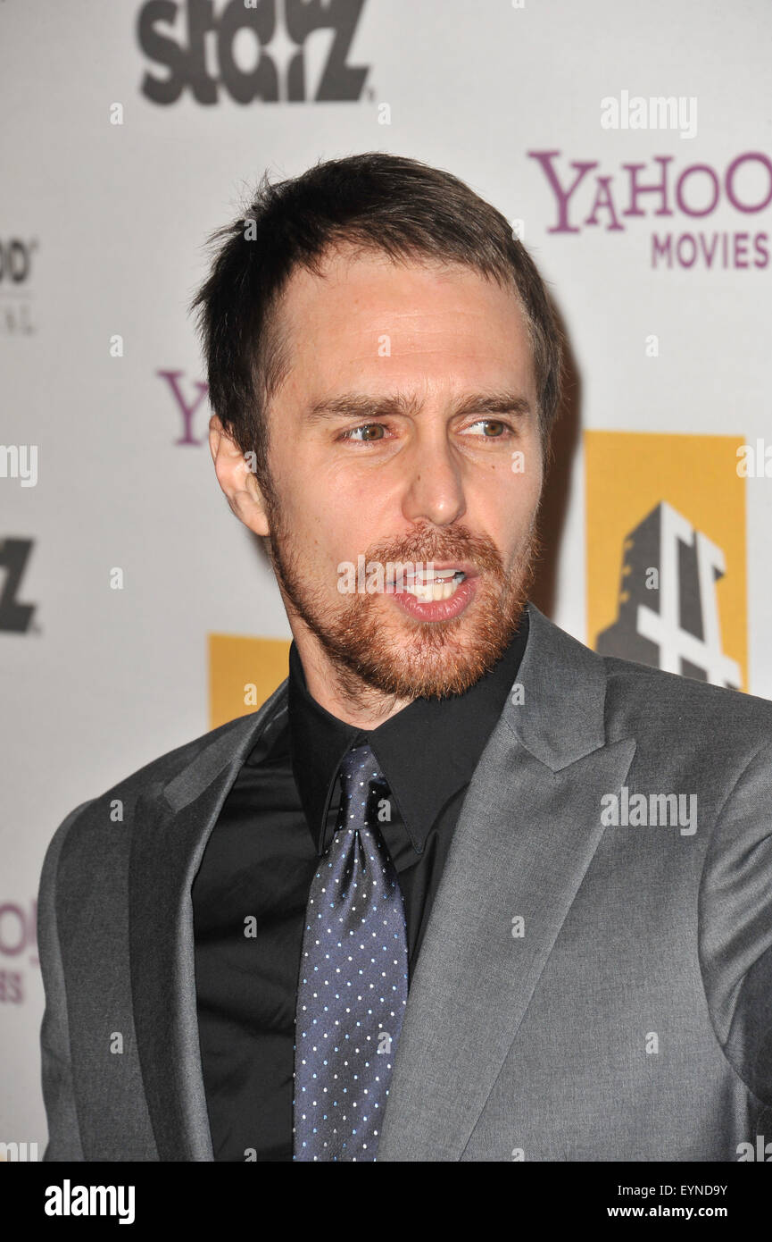 LOS ANGELES, CA - OCTOBER 25, 2010: Sam Rockwell at the 14th Annual ...