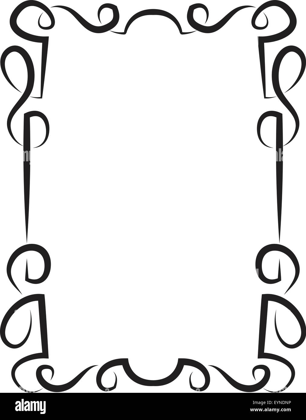 Vector of beautiful elegant framework for design Stock Vector Image ...