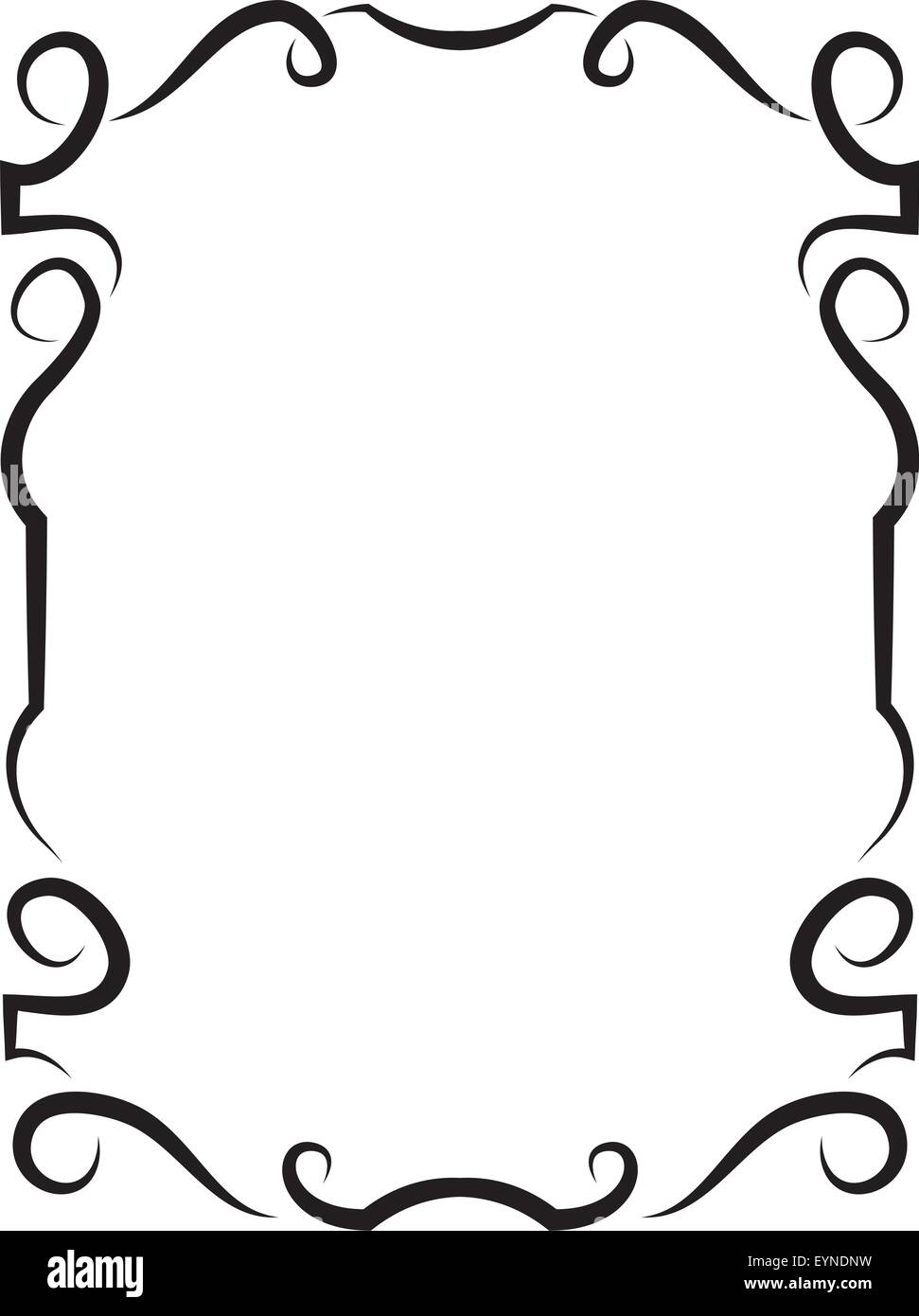 Vector of beautiful elegant framework for design Stock Vector Image ...