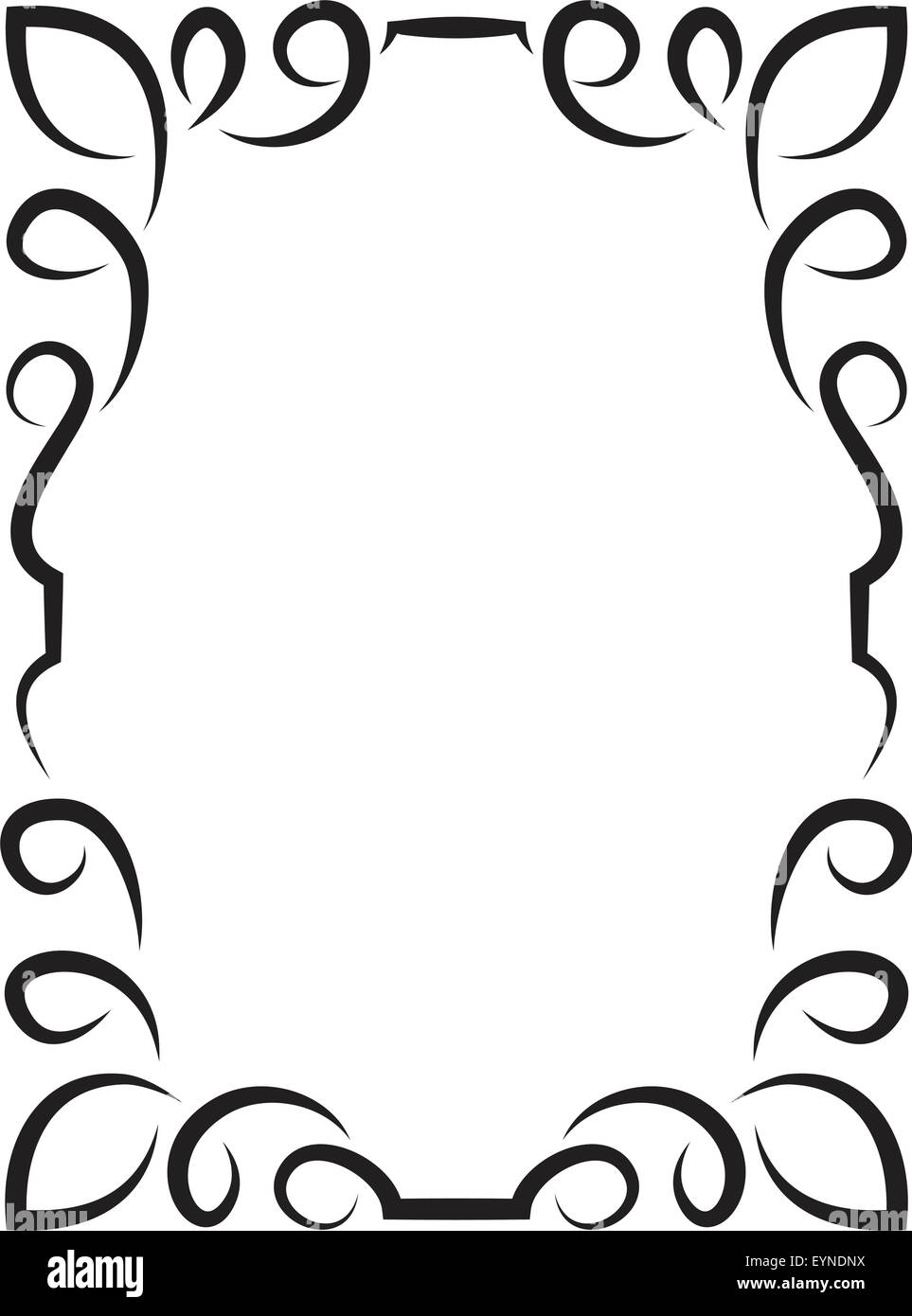 Vector of beautiful elegant framework for design Stock Vector Image ...