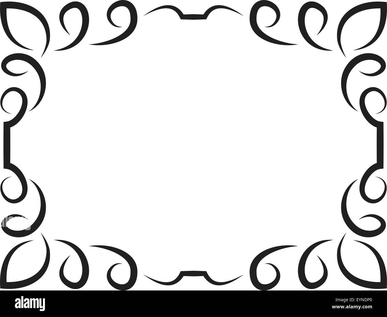 Vector of beautiful elegant framework for design Stock Vector Image ...