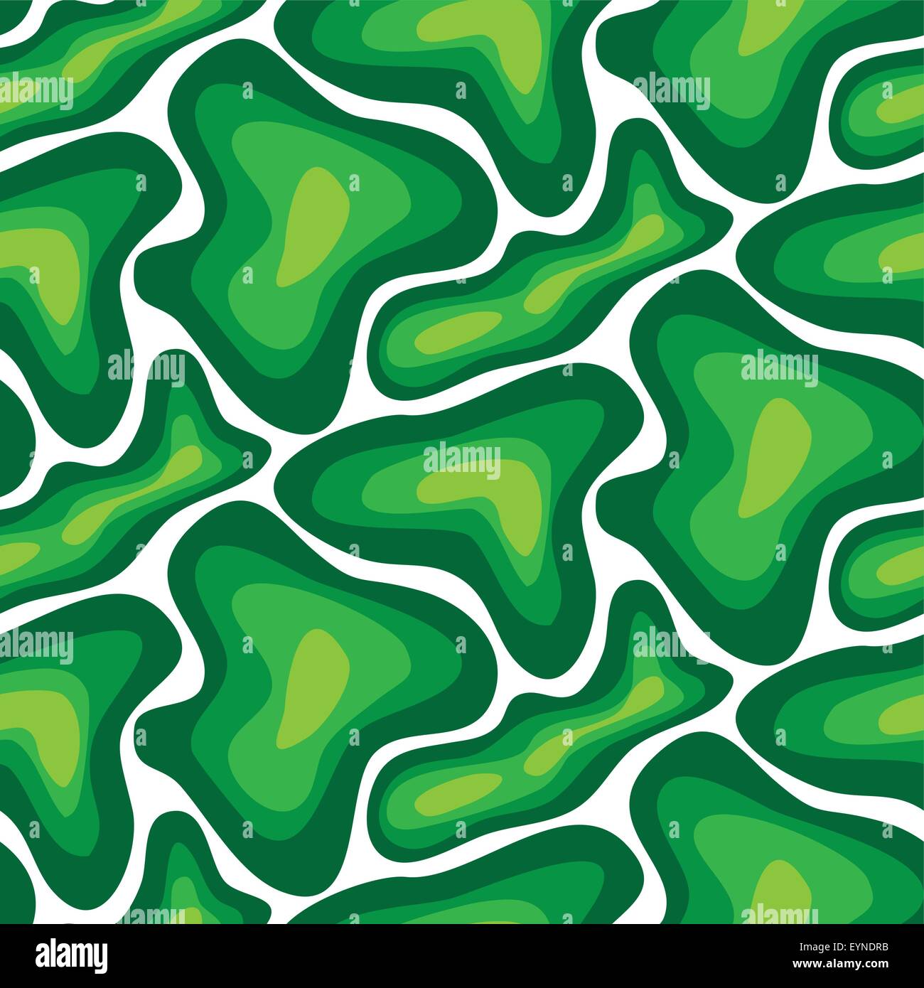 vector seamless wallpaper with green spots on a white background Stock ...