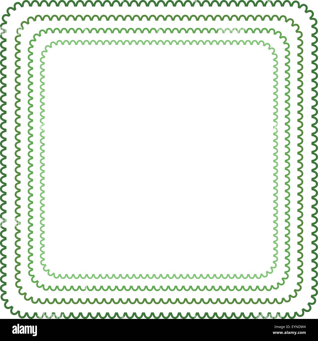 Vector simple frame in shades of green Stock Vector Image & Art - Alamy