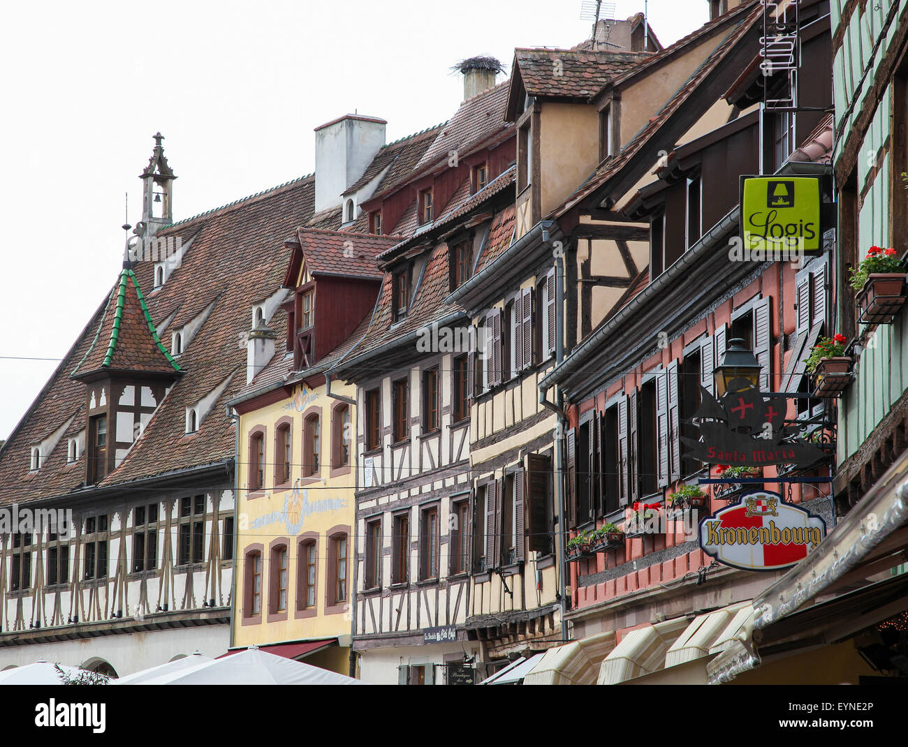 Obernai house detail hi-res stock photography and images - Alamy