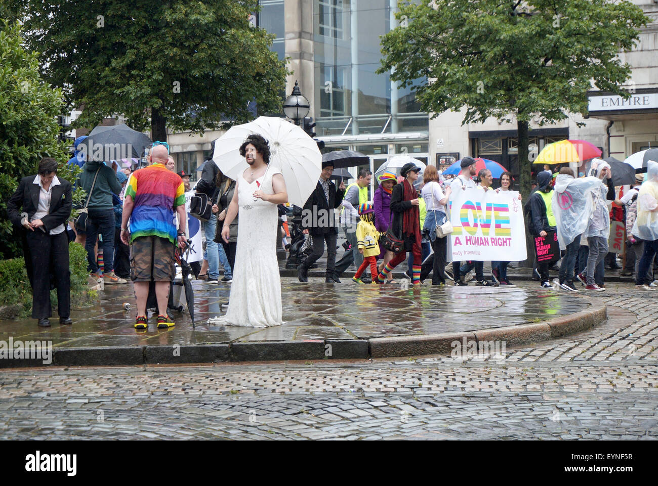 Hundreds turned out to celebrate the 6th Liverpool Pride on Saturday ...