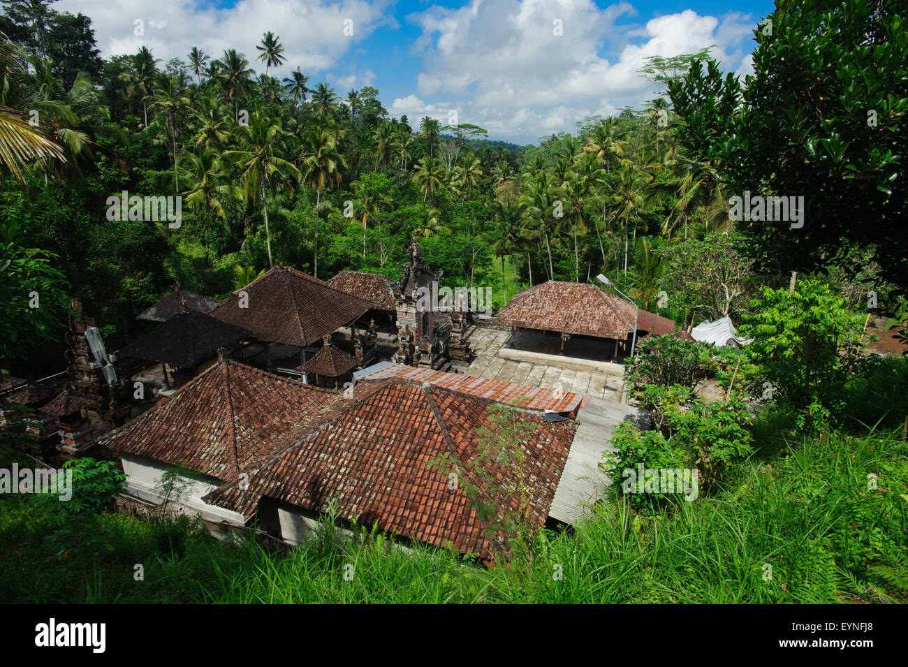 A small temple in the valley of Bali nearby the town of Ubud. This ...