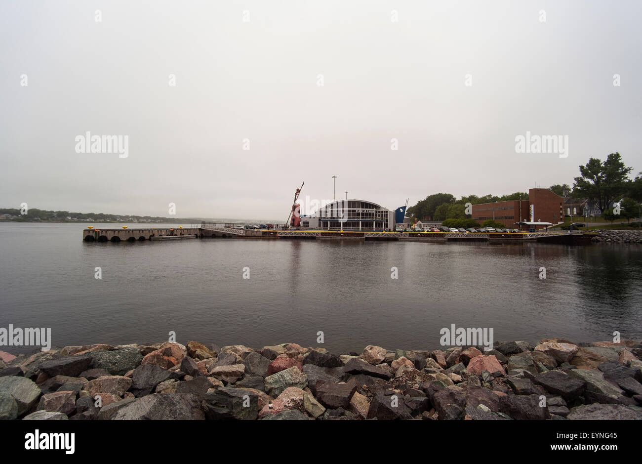 The biggest fiddle in the world located in Sydney Nova Scotia Stock ...