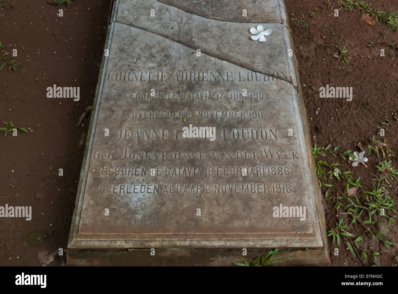 Weathered marble memorial stone at aman Prasati museum (museum of ...