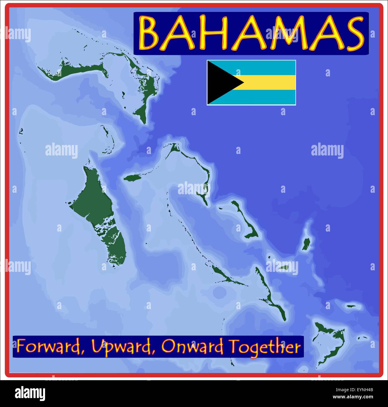 Saint lucia street Stock Vector Images - Alamy