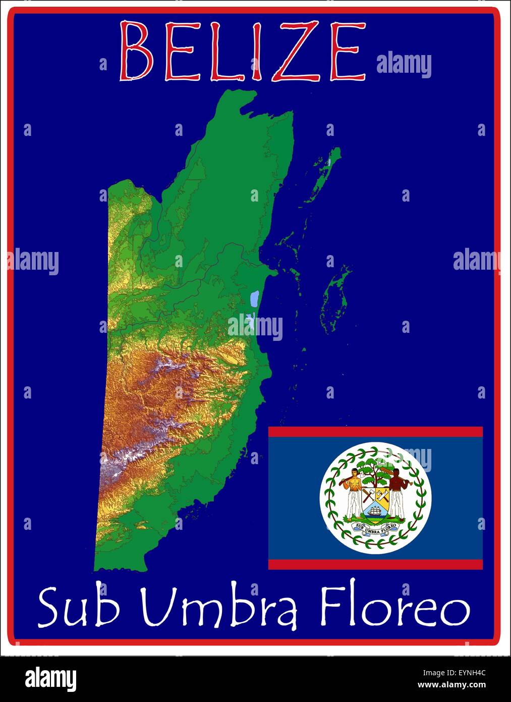 County martinique Stock Vector Images - Alamy