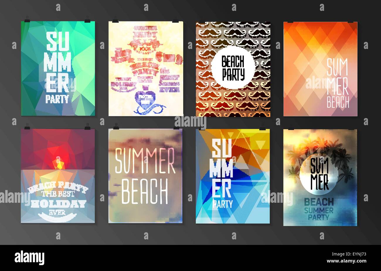 Typographical poster, retro design Stock Vector Image & Art - Alamy