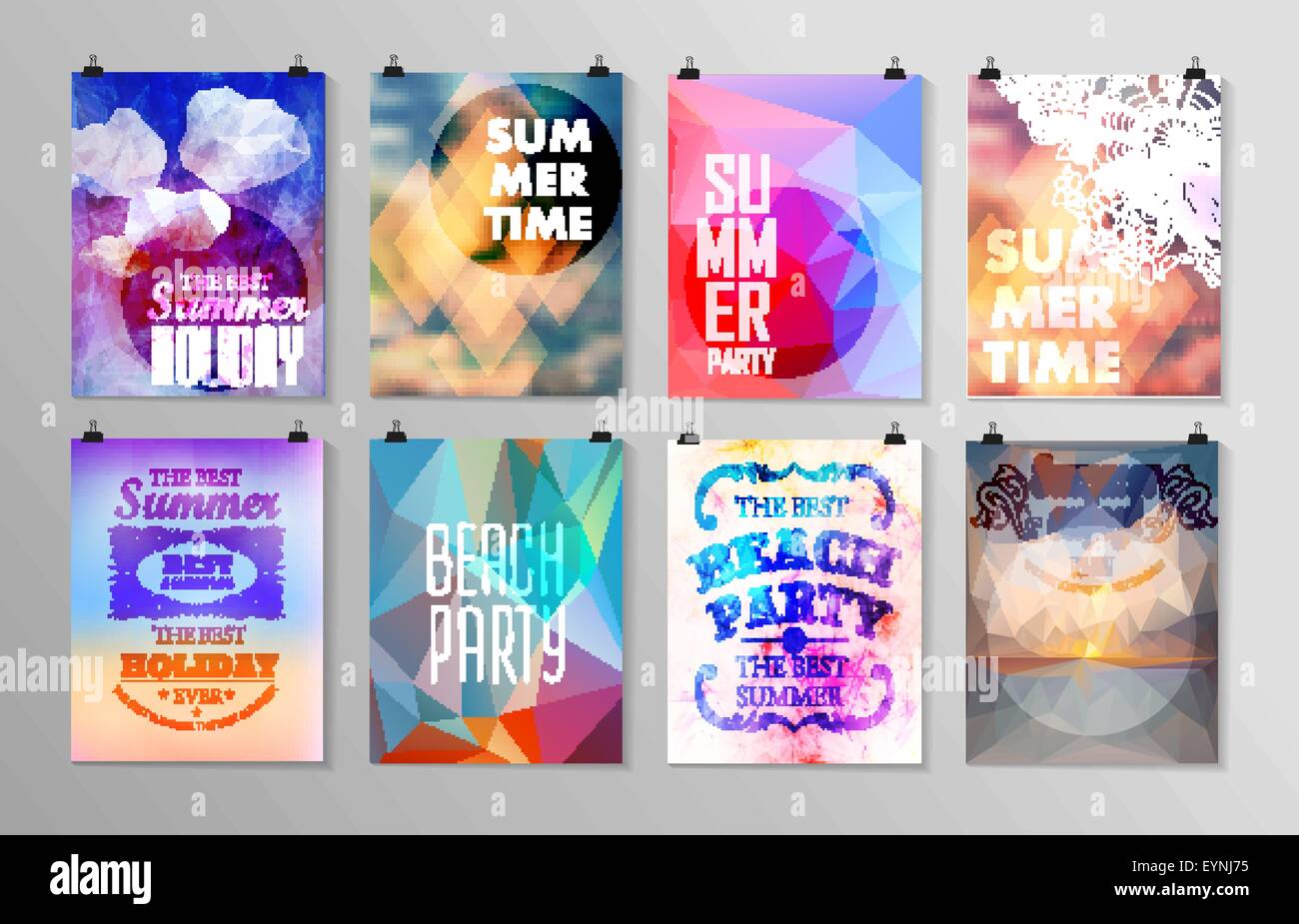 Typographical poster, retro design Stock Vector Image & Art - Alamy