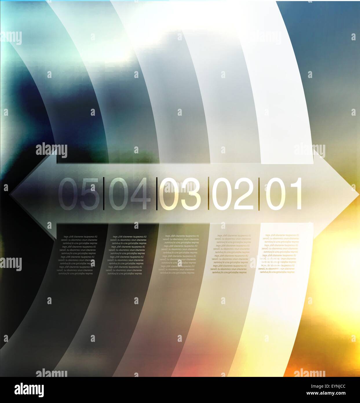 abstract background, number line Stock Vector Image & Art - Alamy