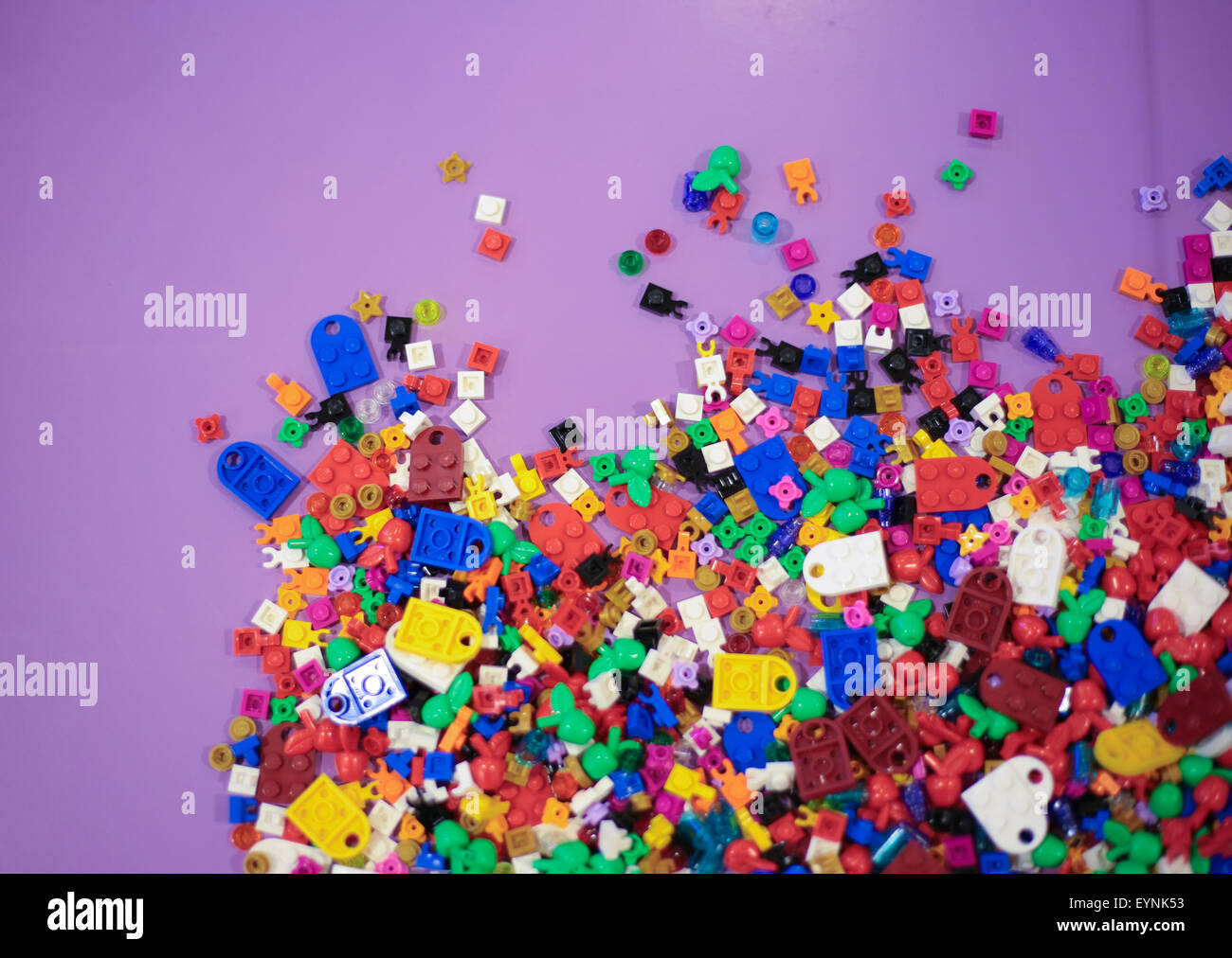 Purple lego hi-res stock photography and images - Alamy