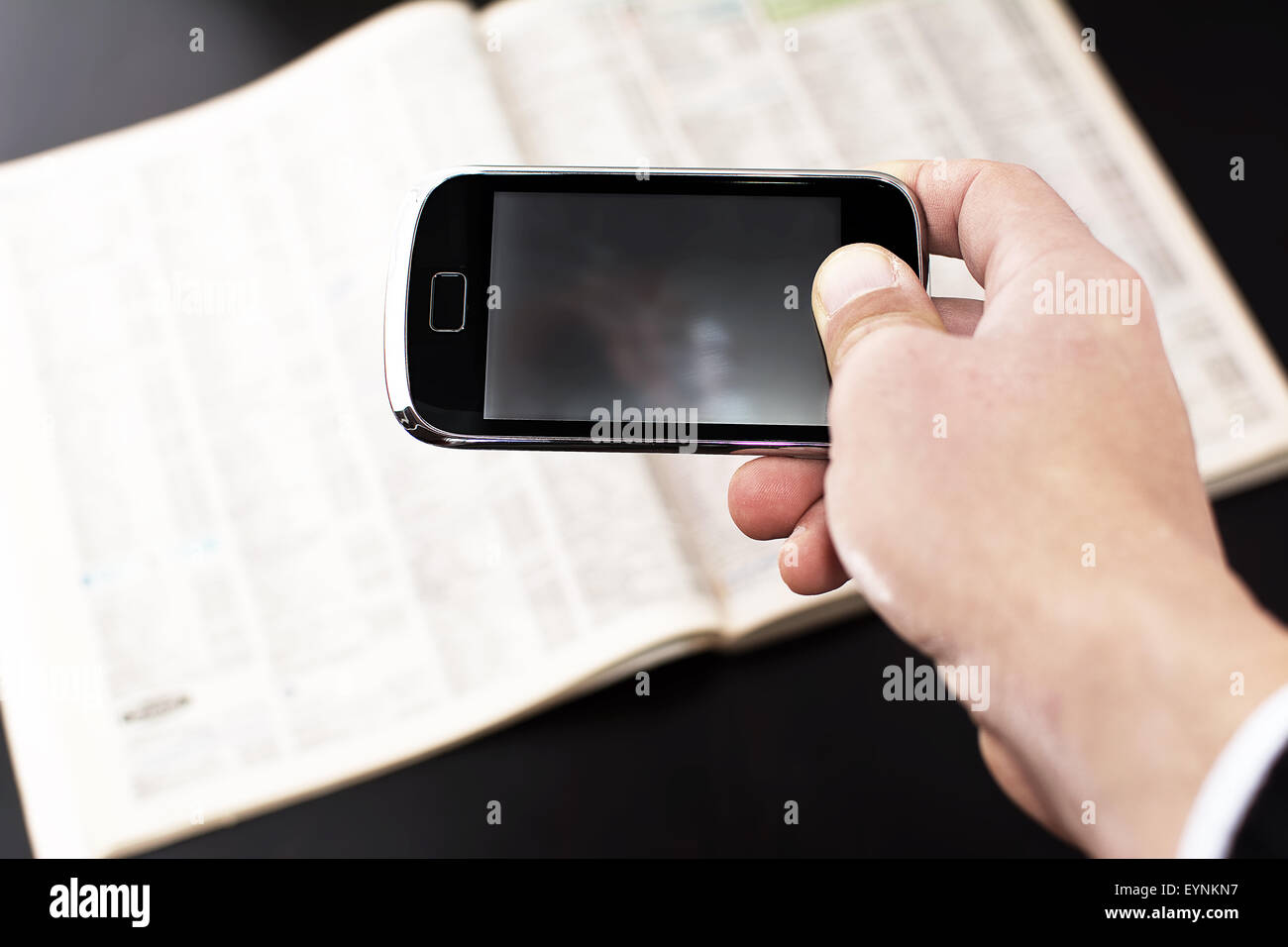 Old phone new smartphone hi-res stock photography and images - Alamy
