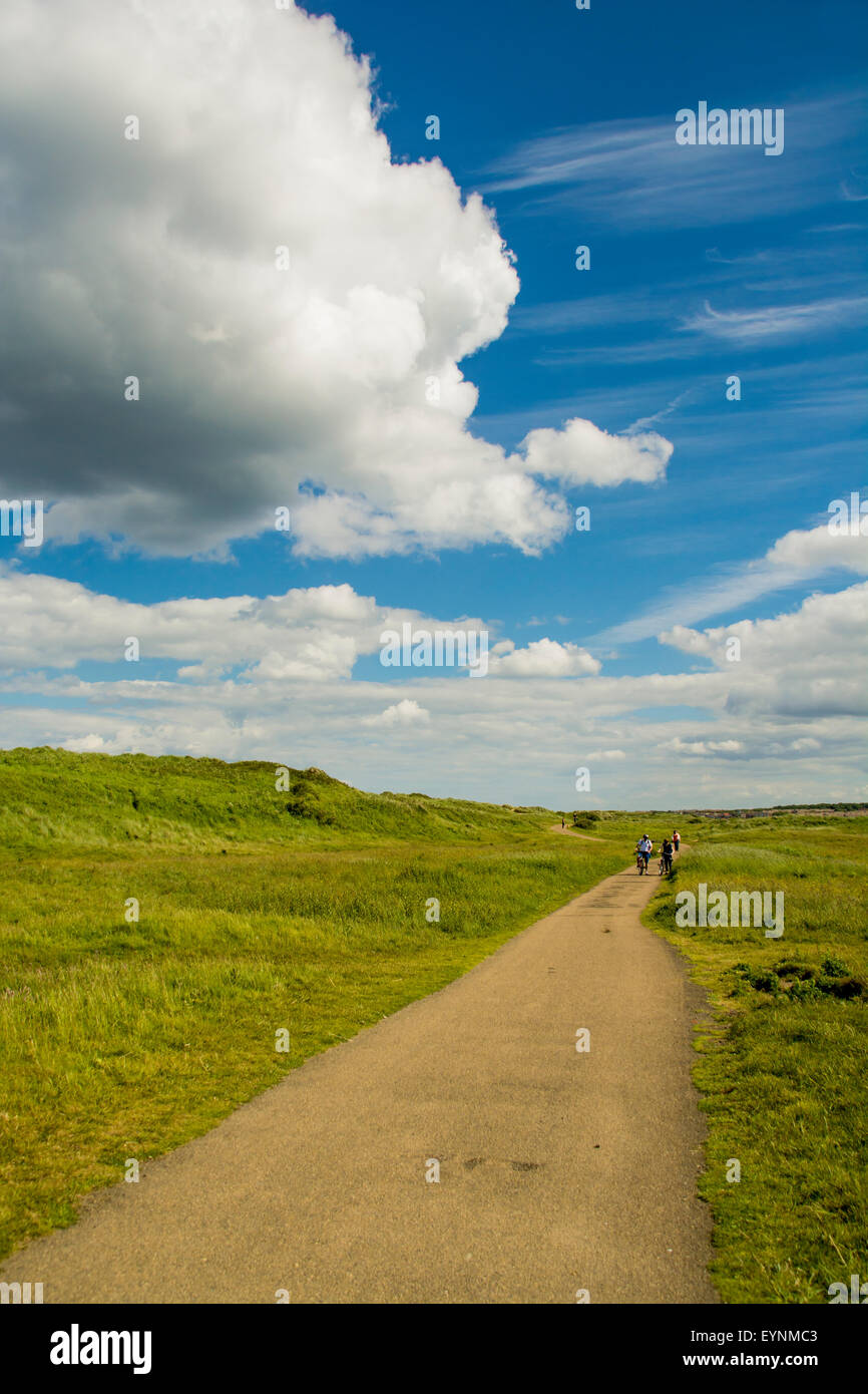 Walkers and cycle path hi-res stock photography and images - Alamy