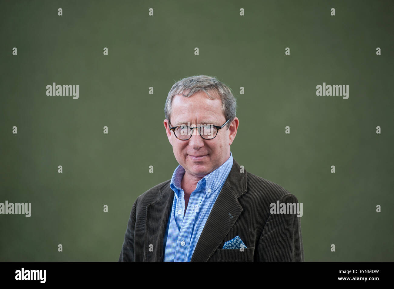 American freelance writer, Adam Begley, appearing at the Edinburgh ...