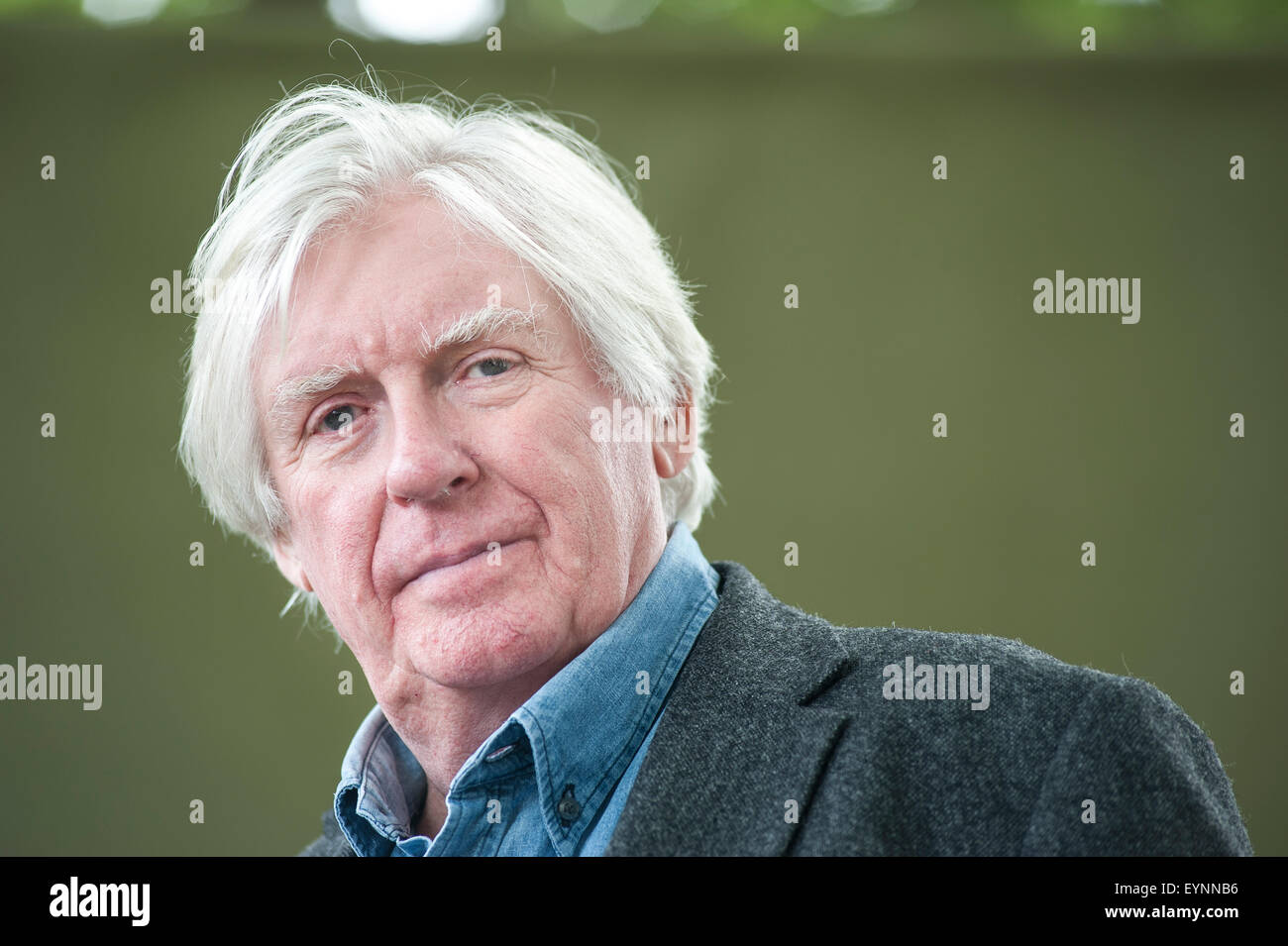 English poet and TV scriptwriter, David Harsent, appearing at the ...
