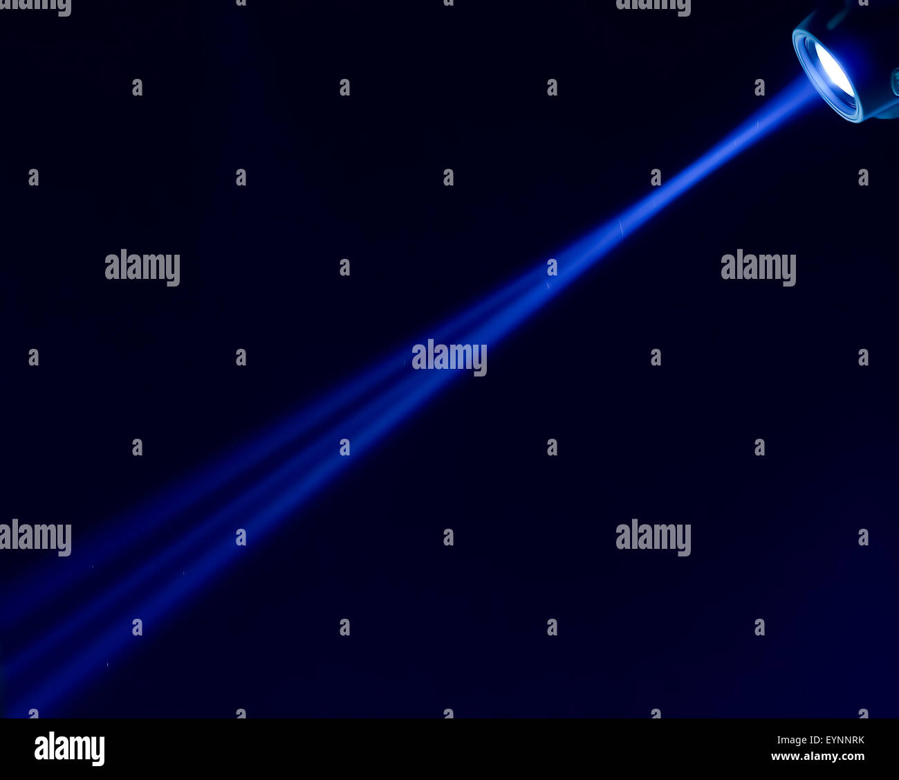Beam of light in black background Stock Photo - Alamy