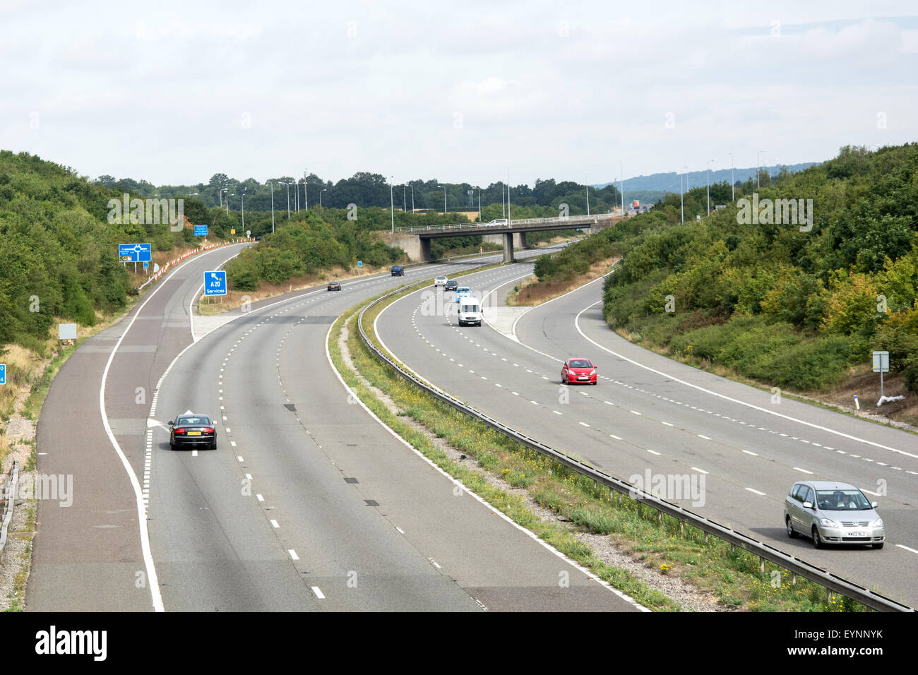 Operation Stack M20 Kent lifted after days of chaos on Kent roads Stock ...