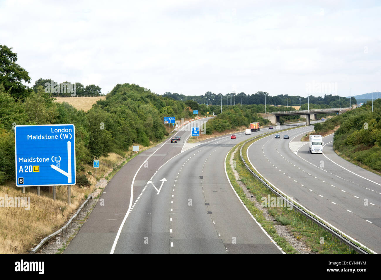 Operation Stack M20 Kent lifted after days of chaos on Kent roads Stock ...